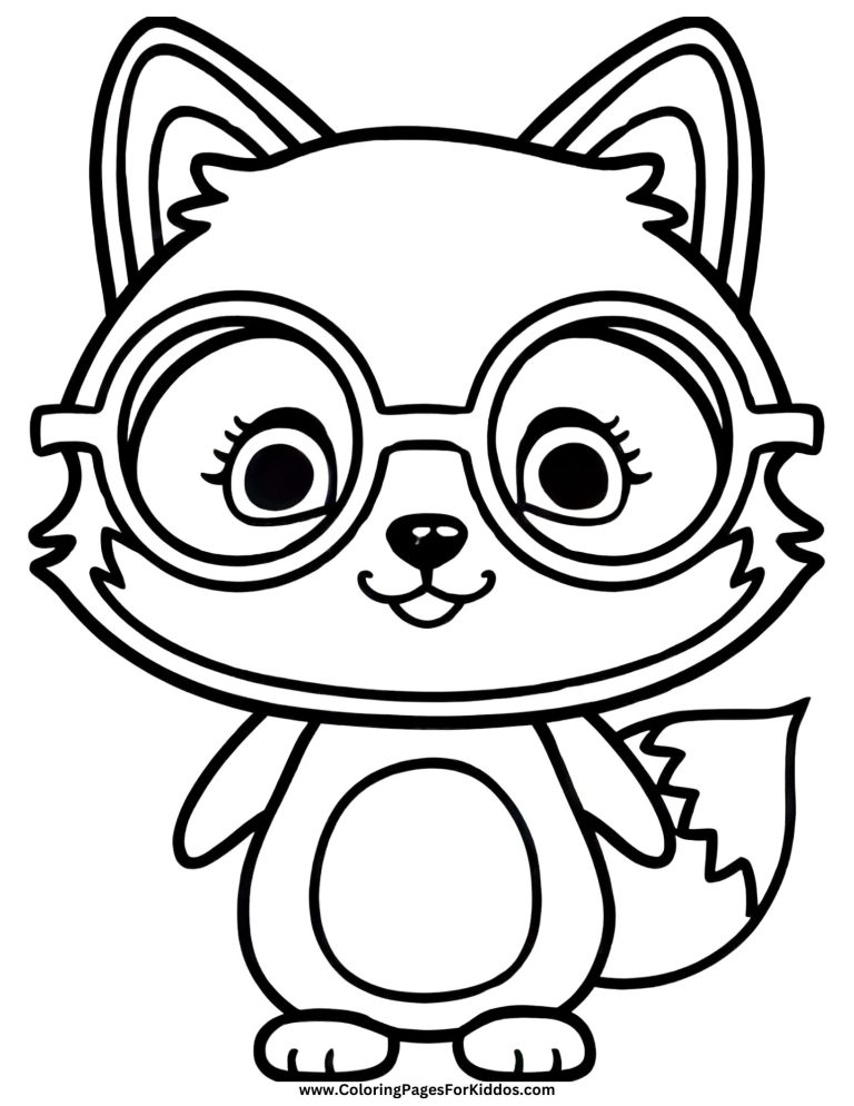 Fox Coloring Pages: 10 Free Printable PDFs