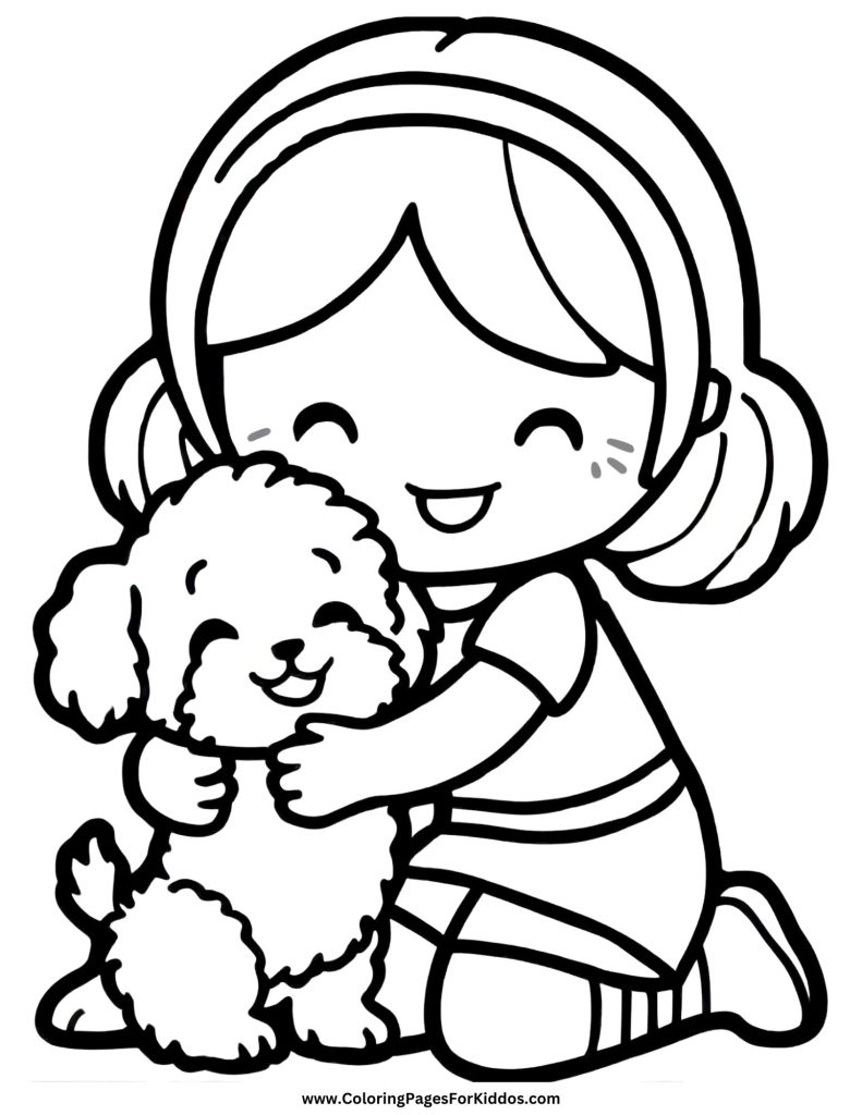 Girl Coloring Pages: 10 Free Printable PDF