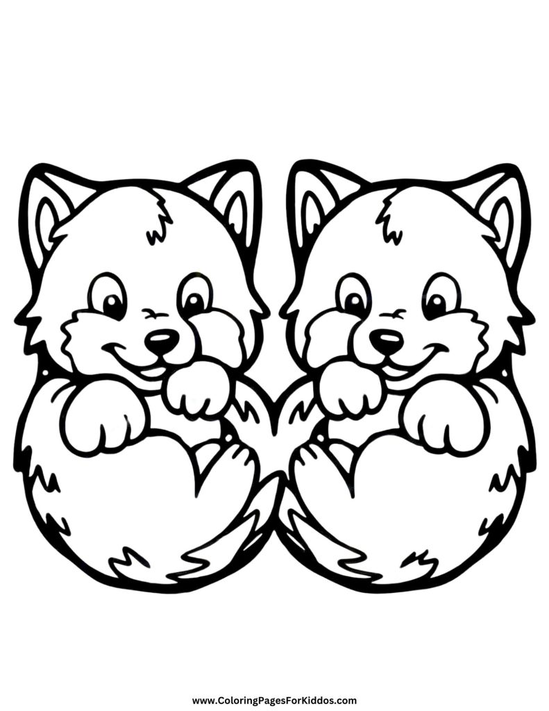 Wolf Coloring Pages: 10 Free Printable PDFs
