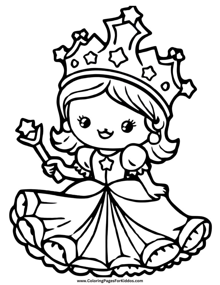 Girl Coloring Pages: 10 Free Printable PDF