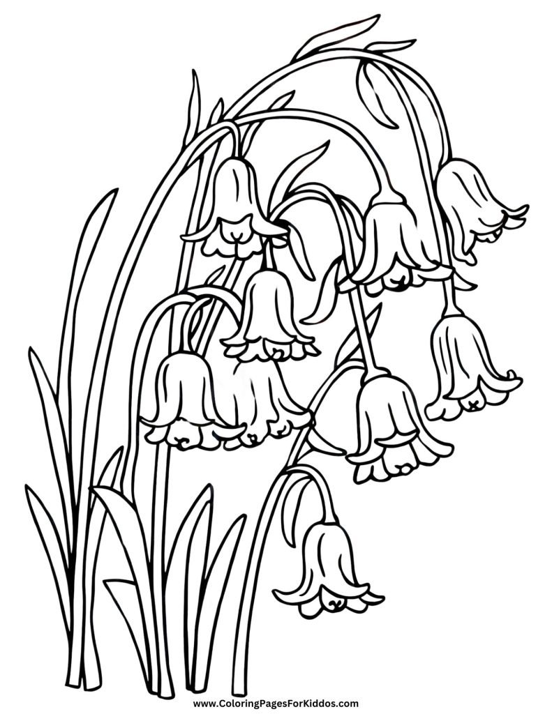 Flowers Coloring Pages: 10 Free Printable PDFs