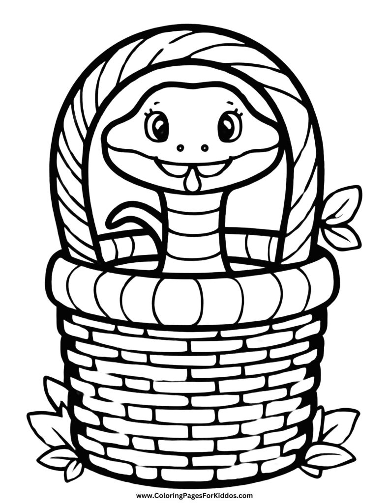 Snake Coloring Pages: 10 Free Printable PDFs