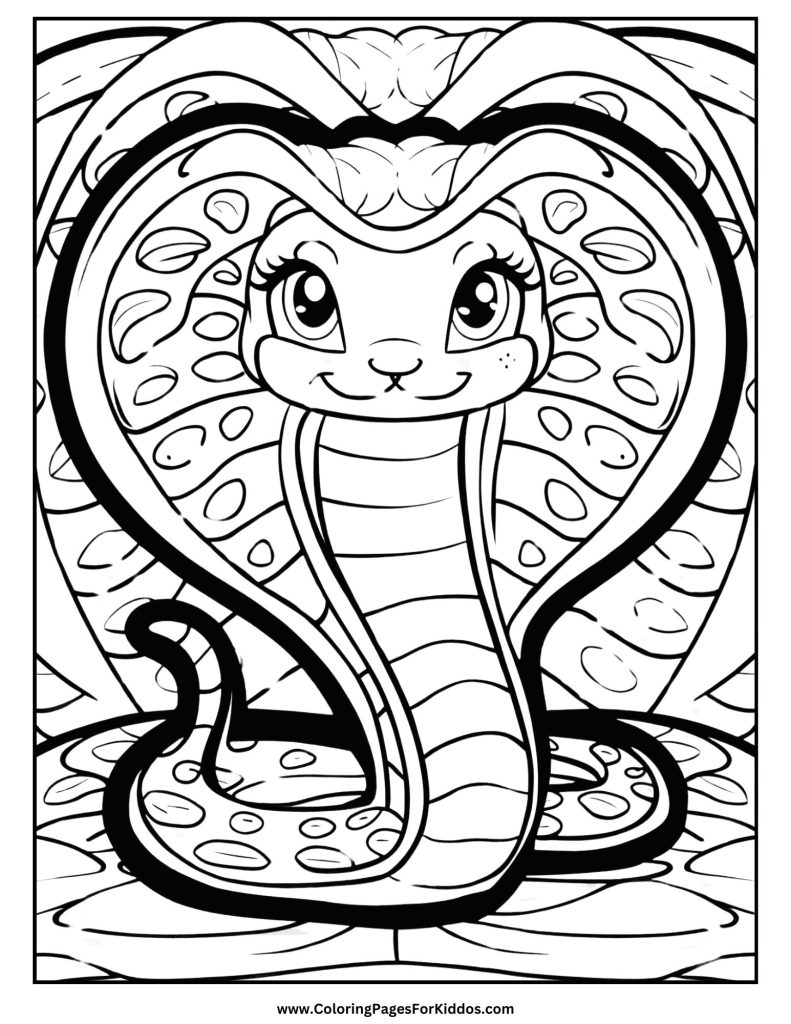 Snake Coloring Pages: 10 Free Printable PDFs