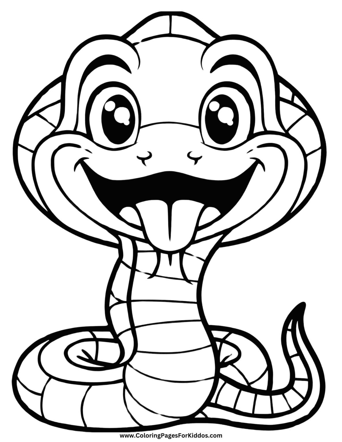 Snake Coloring Pages: 10 Free Printable PDFs