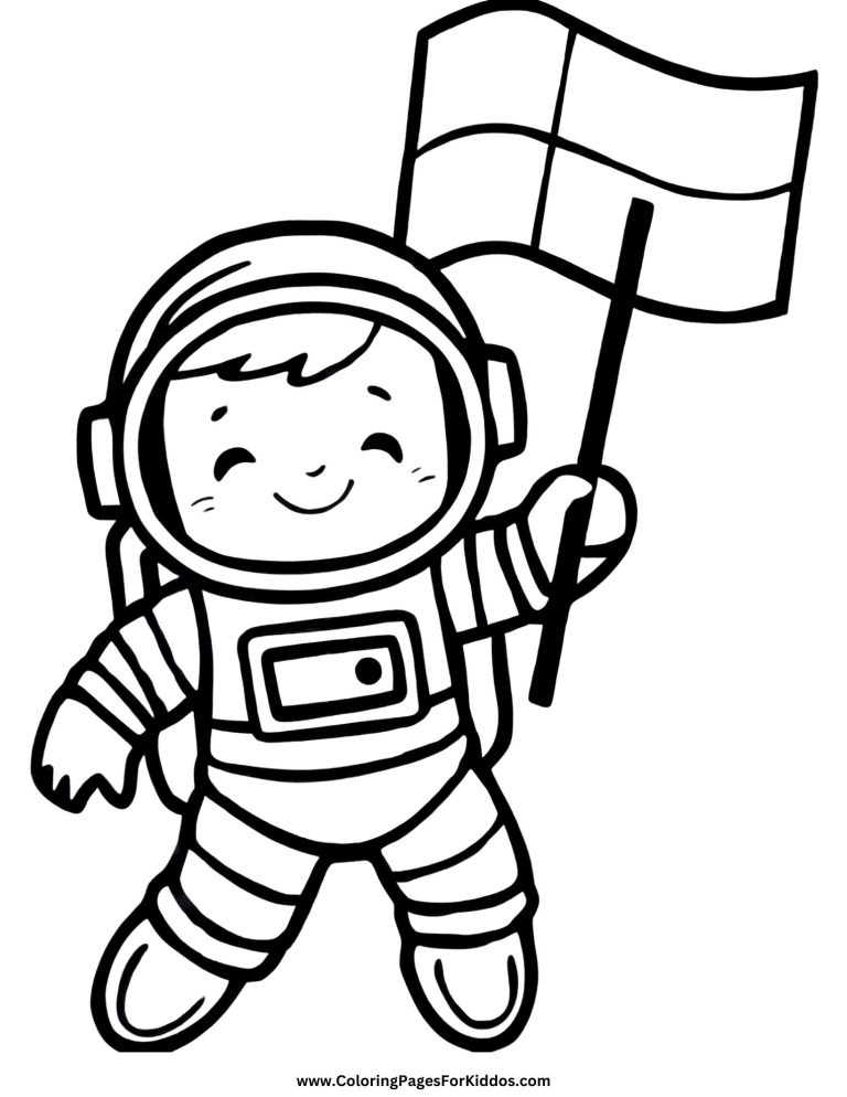 Space Coloring Pages: 10 Free Printable PDFs