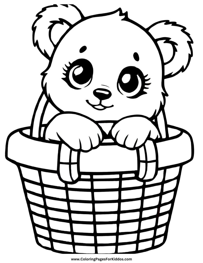 Bear Coloring Pages: 10 Free Printable PDFs
