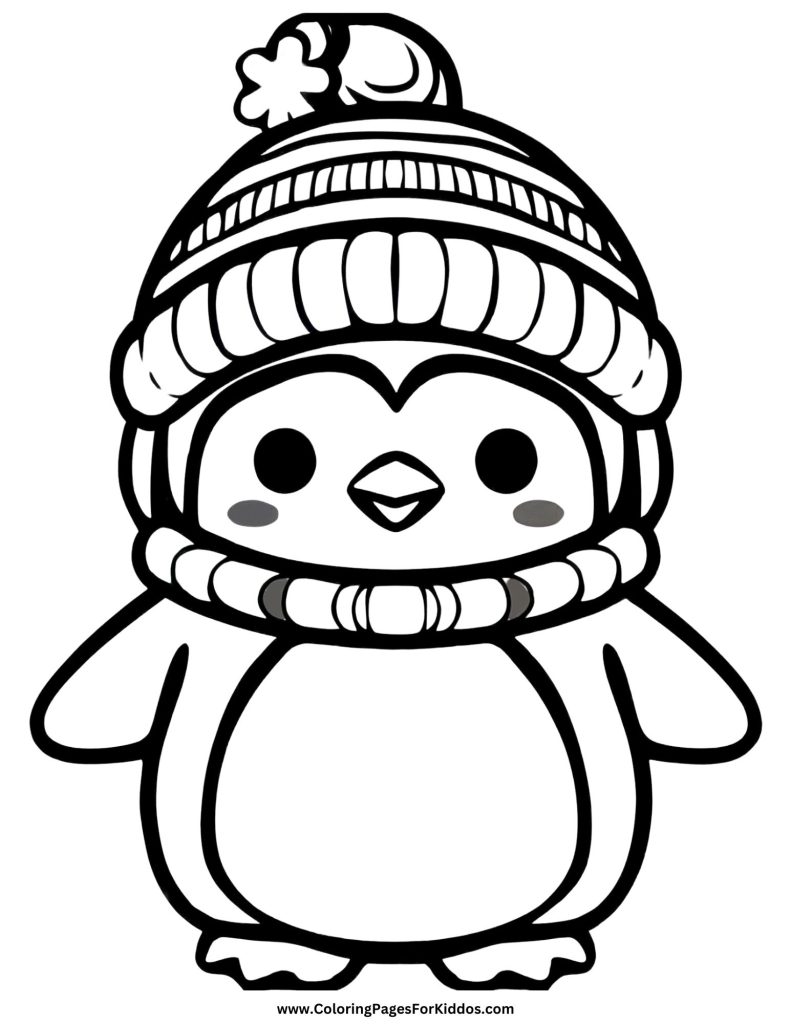 Penguin Coloring Pages: 10 Free Printable PDFs