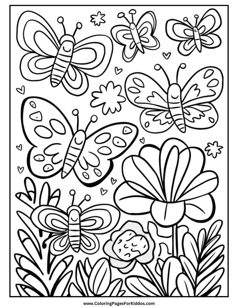 Nature Coloring Pages: 10 Free Printable PDFs