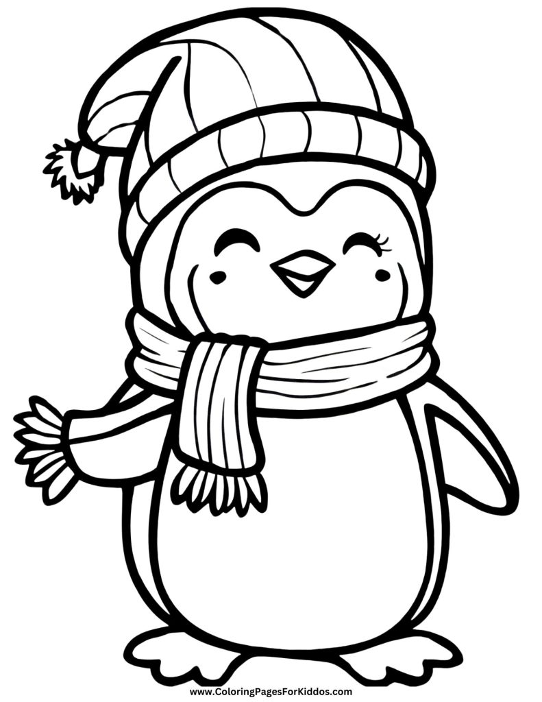 Penguin Coloring Pages: 10 Free Printable PDFs