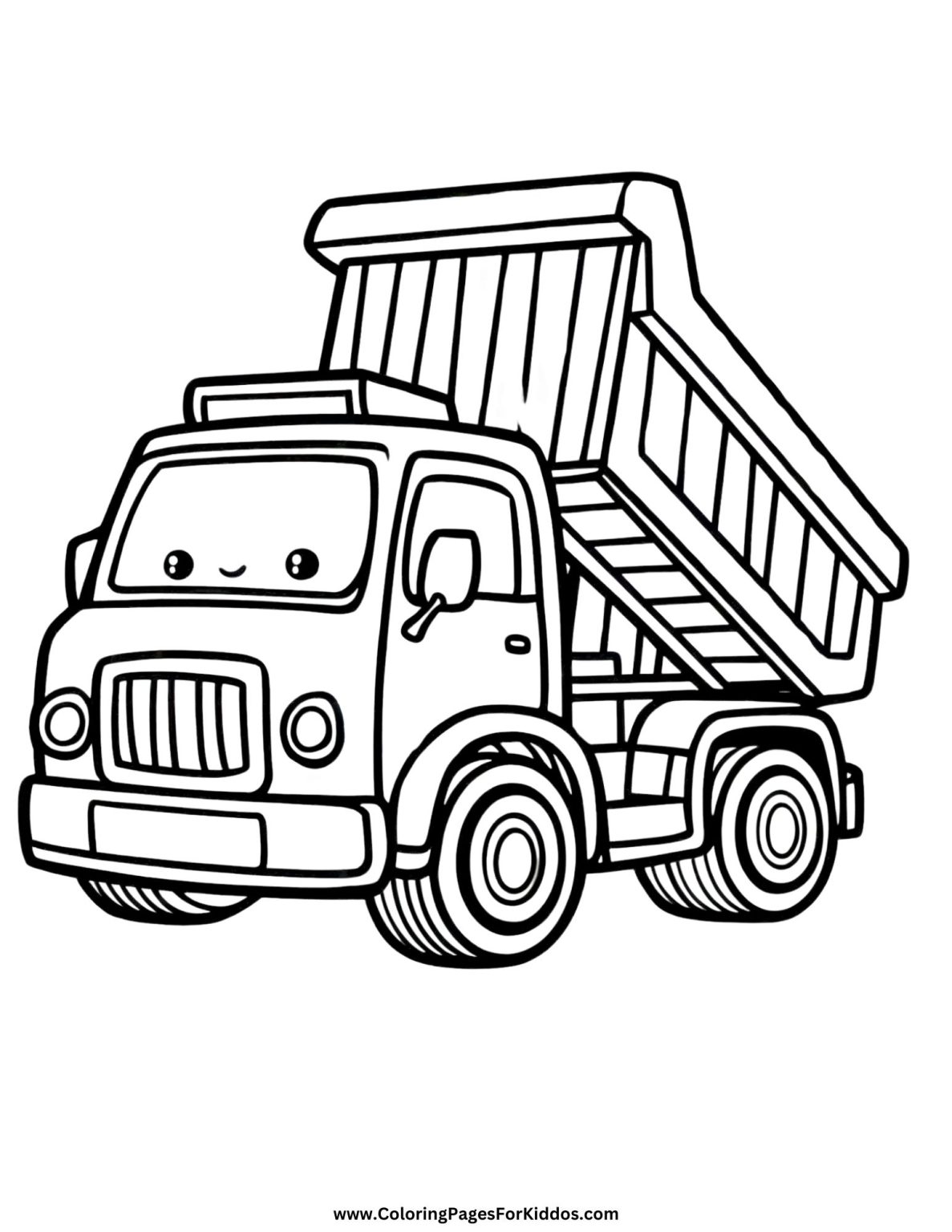 Truck Coloring Pages: 10 Free Printable PDFs