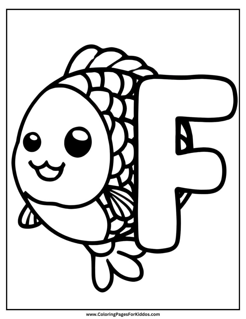Alphabet Coloring Pages: 10 Free Printable PDFs
