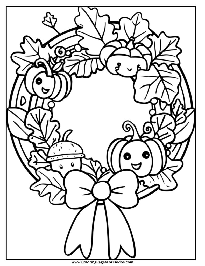 Fall Coloring Pages: 10 Free Printable PDFs