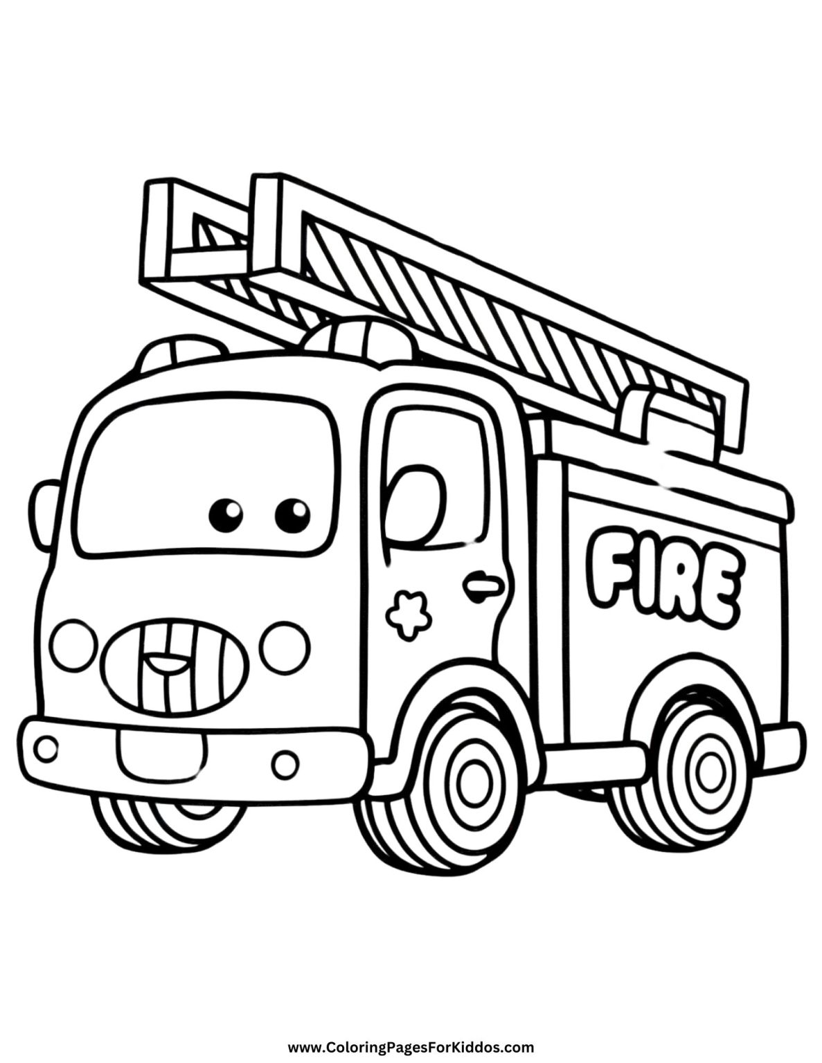 Truck Coloring Pages: 10 Free Printable PDFs