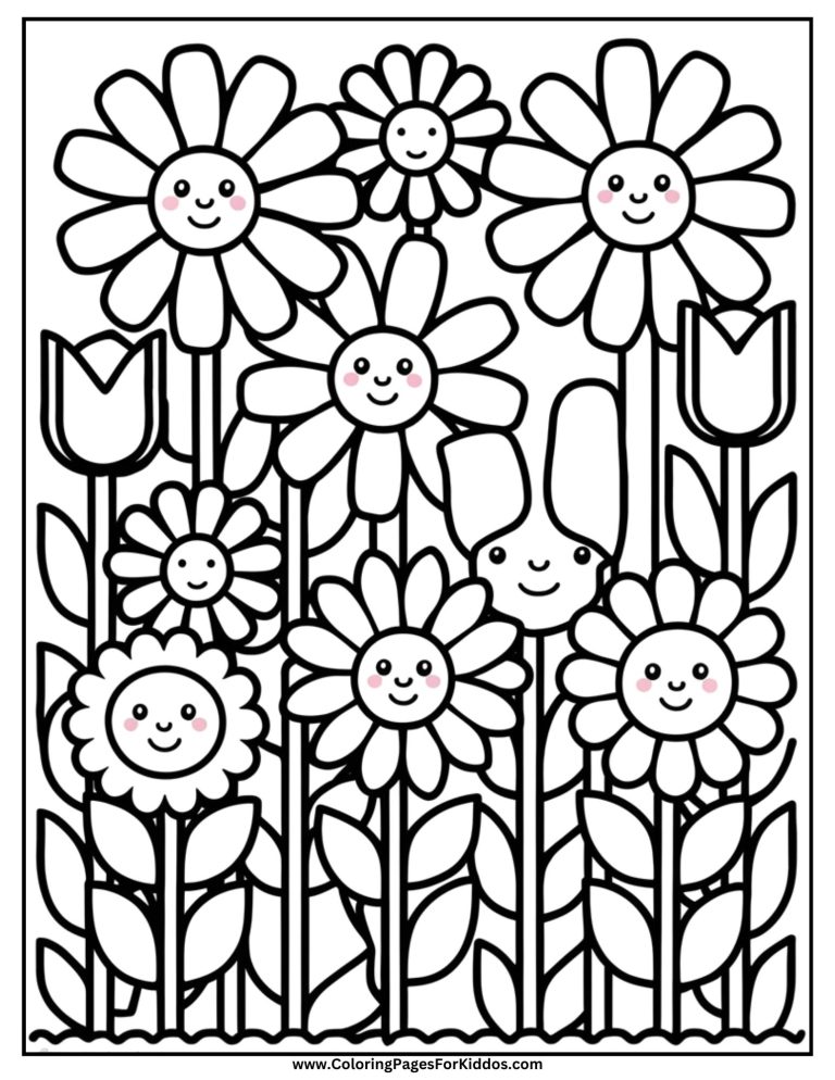 Nature Coloring Pages: 10 Free Printable PDFs