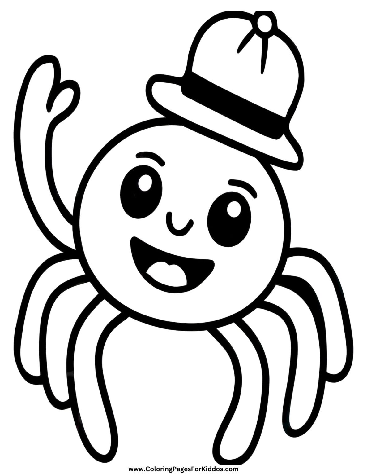 Spider Coloring Pages: 10 Free Printable PDFs