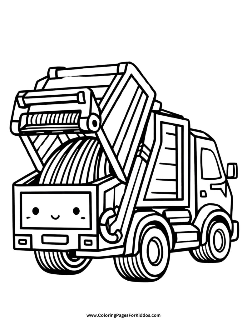 Truck Coloring Pages: 10 Free Printable PDFs