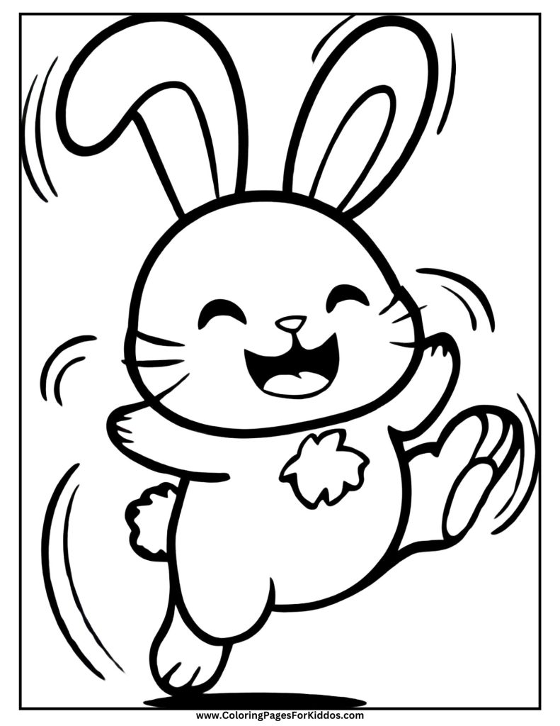 Bunny Coloring Pages: 10 Free Printable PDFs
