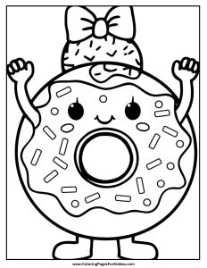 Kawaii Coloring Pages: 10 Free Printable PDFs