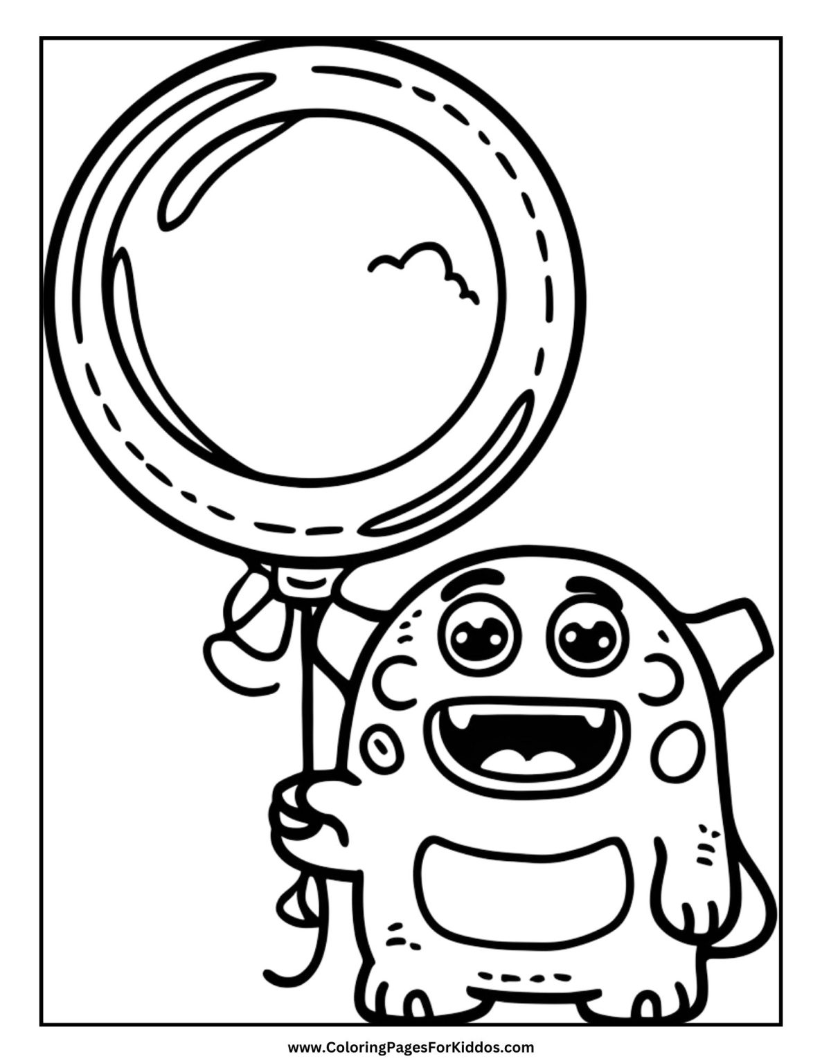 Monster Coloring Pages: 10 Free Printable PDFs