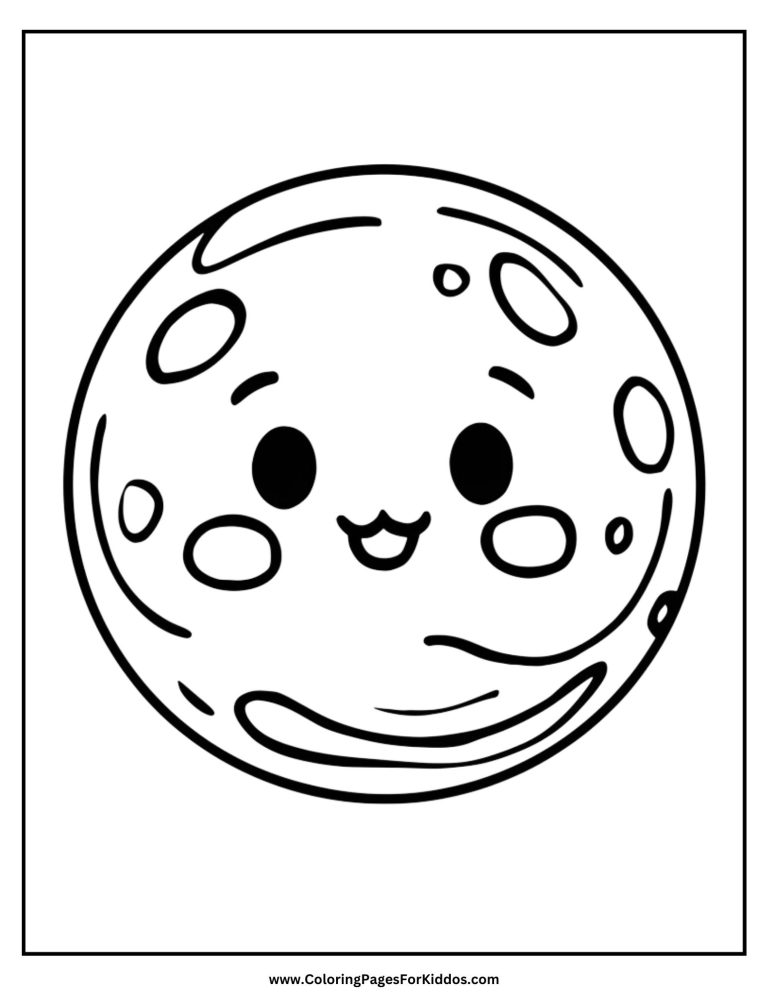 Solar System Coloring Pages: 10 Free Printable PDF