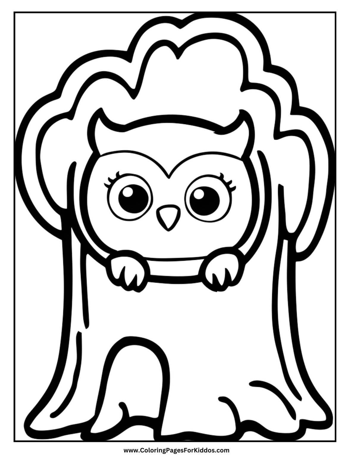 Owl Coloring Pages: 10 Free Printable PDFs