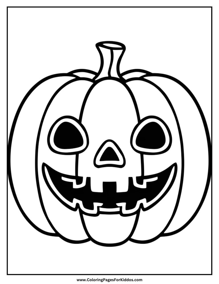 Fall Coloring Pages: 10 Free Printable PDFs