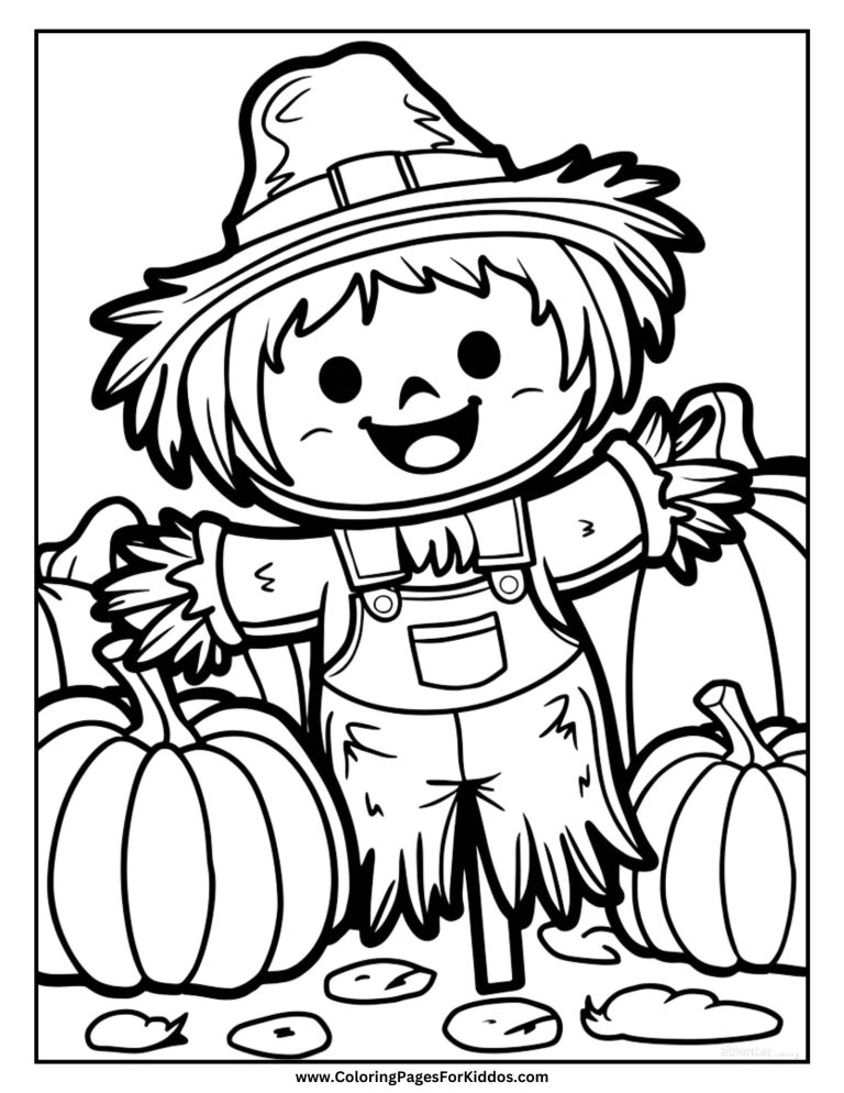 Fall Coloring Pages: 10 Free Printable PDFs