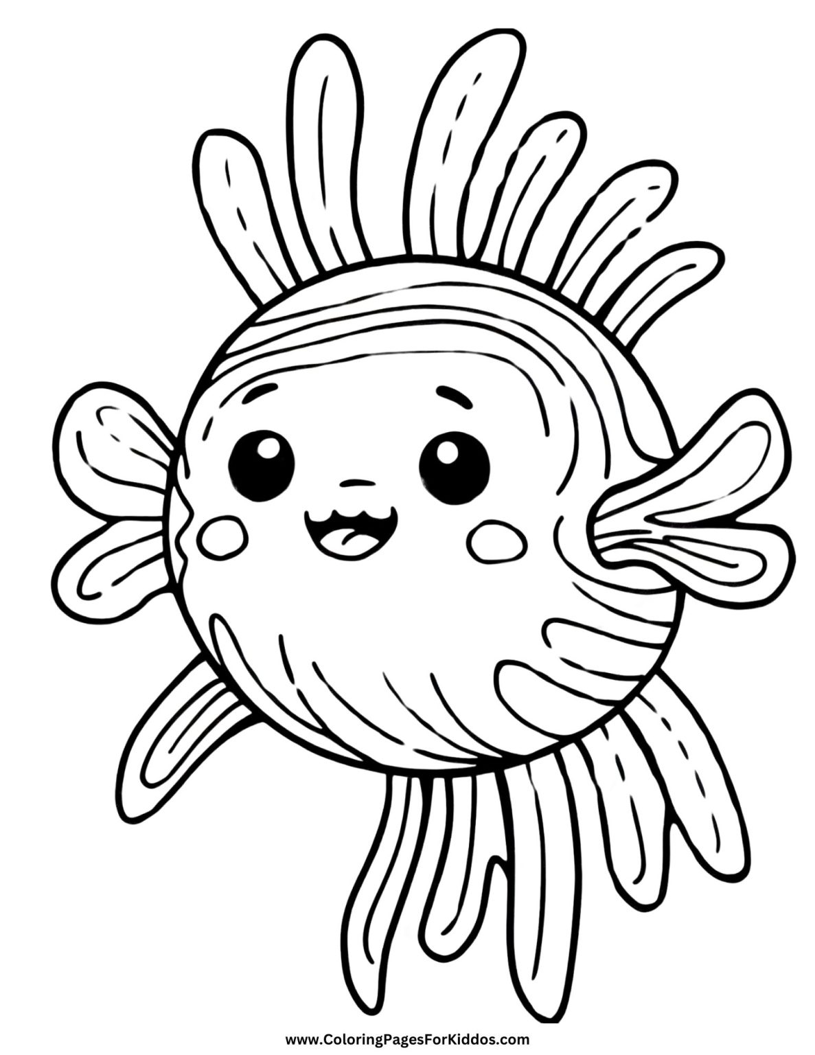 Fish Coloring Pages: 10 Free Printable PDFs