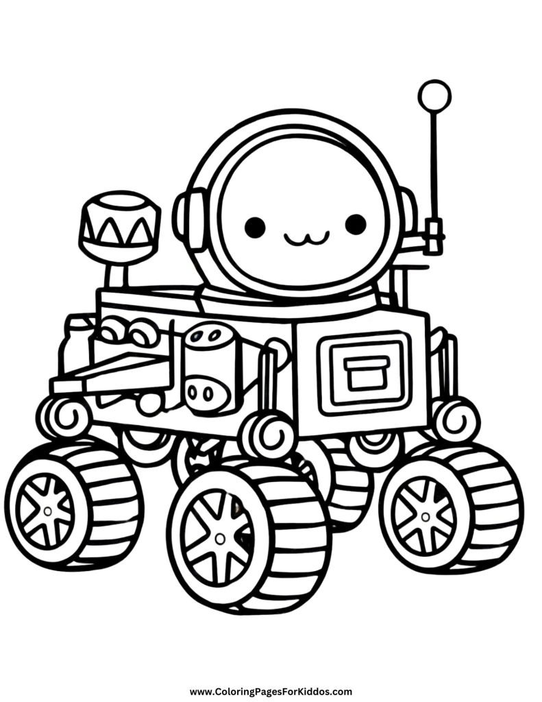 Space Coloring Pages: 10 Free Printable PDFs