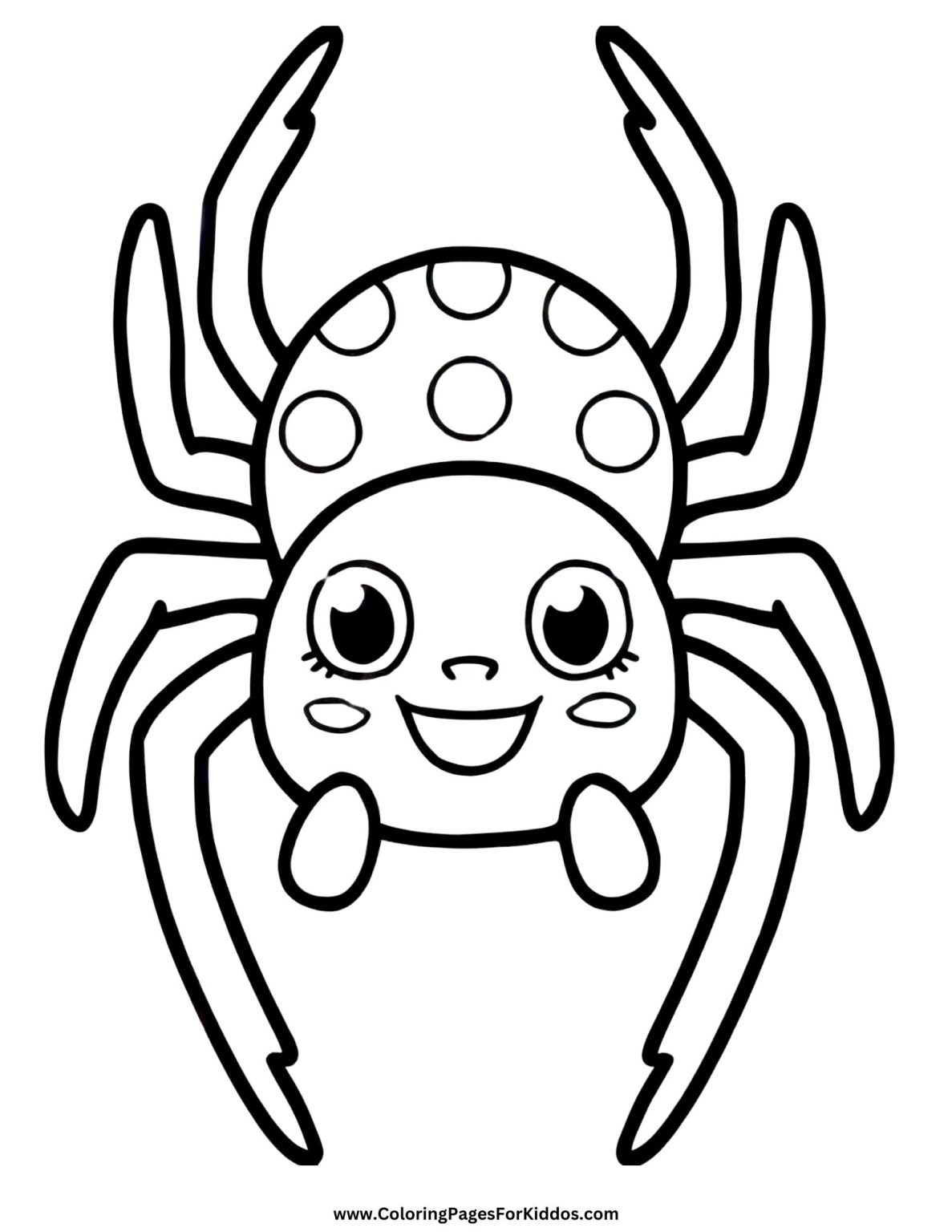 Spider Coloring Pages: 10 Free Printable PDFs