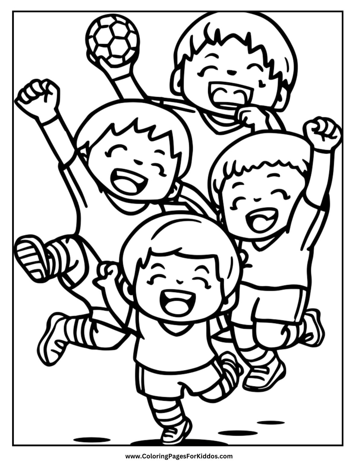 Soccer Coloring Pages: 10 Free Printable PDFs