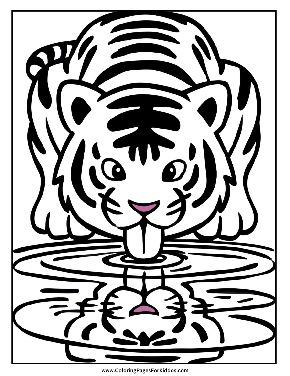 Tiger Coloring Pages: 10 Free Printable PDFs