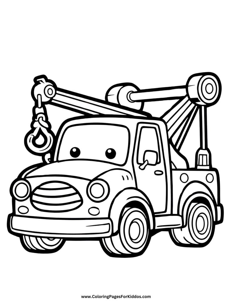 Truck Coloring Pages: 10 Free Printable PDFs