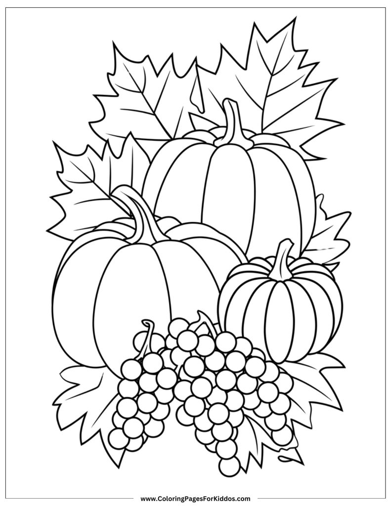 November Coloring Pages: 48 Free Printable PDFs