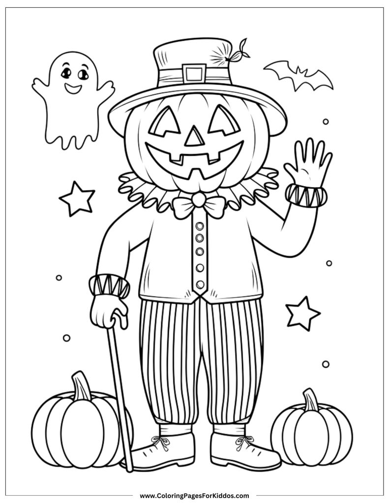 October Coloring Pages: 48 Free Printable PDFs
