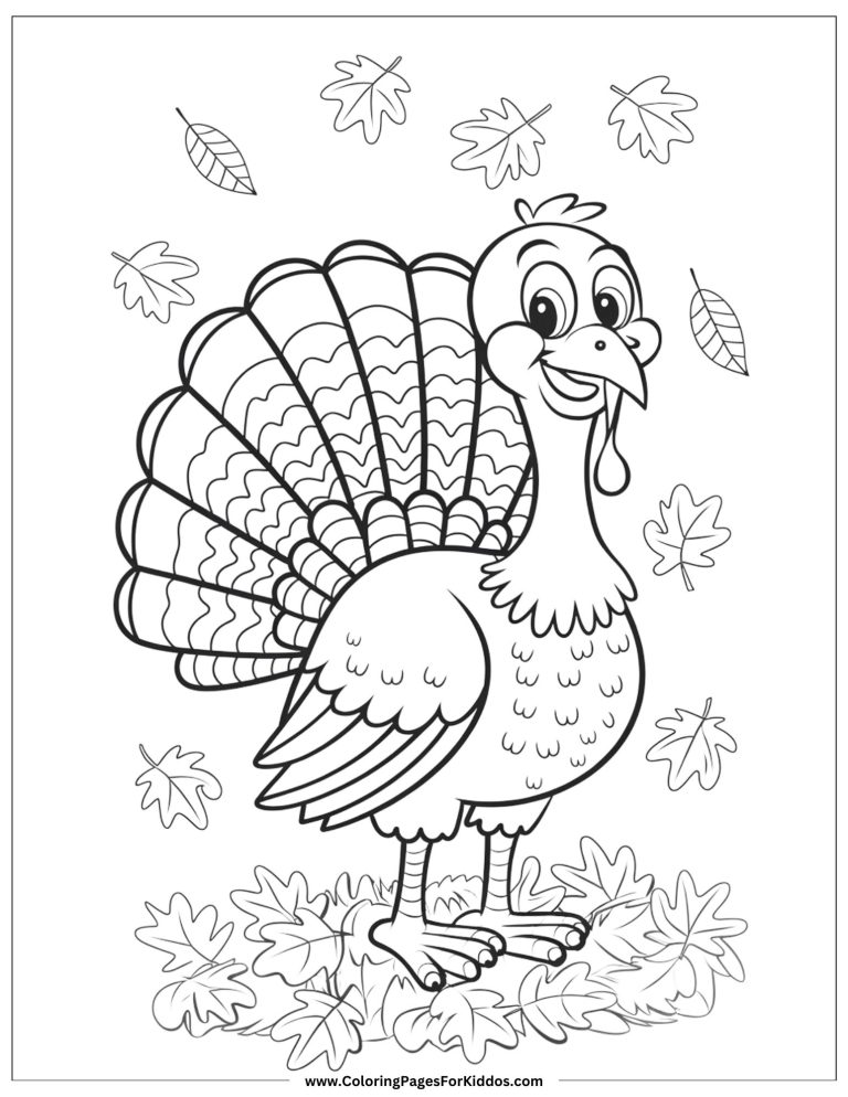 November Coloring Pages: 48 Free Printable PDFs