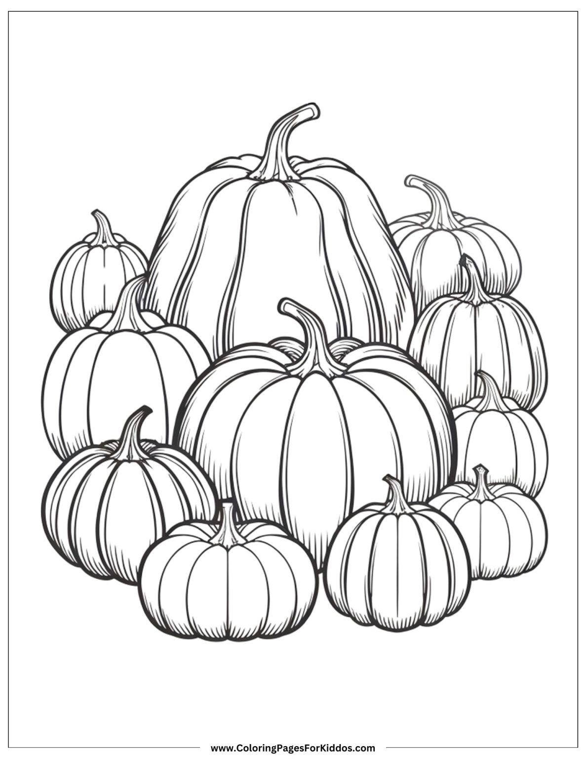 Thanksgiving Coloring Pages: 48 Free Printable PDFs