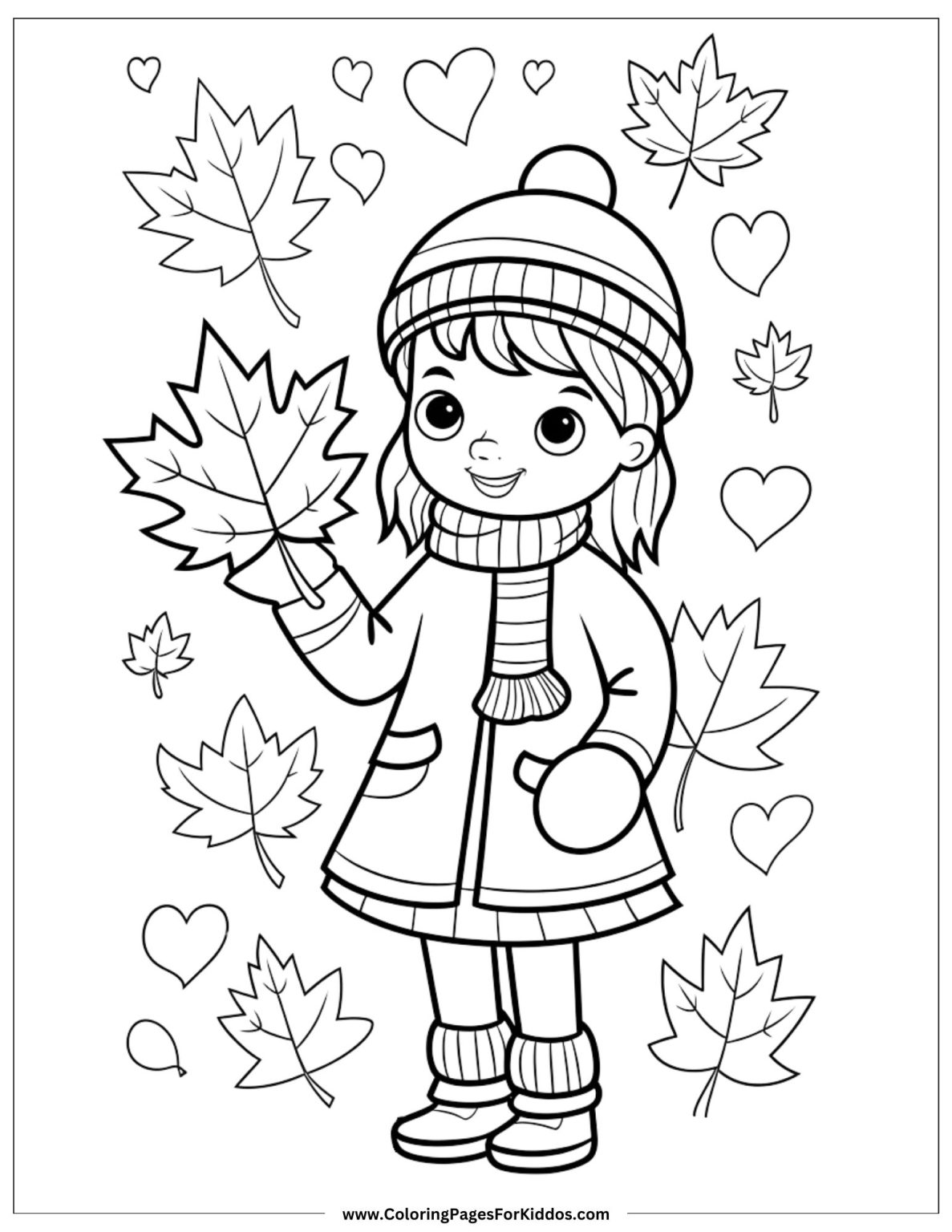 October Coloring Pages: 48 Free Printable PDFs
