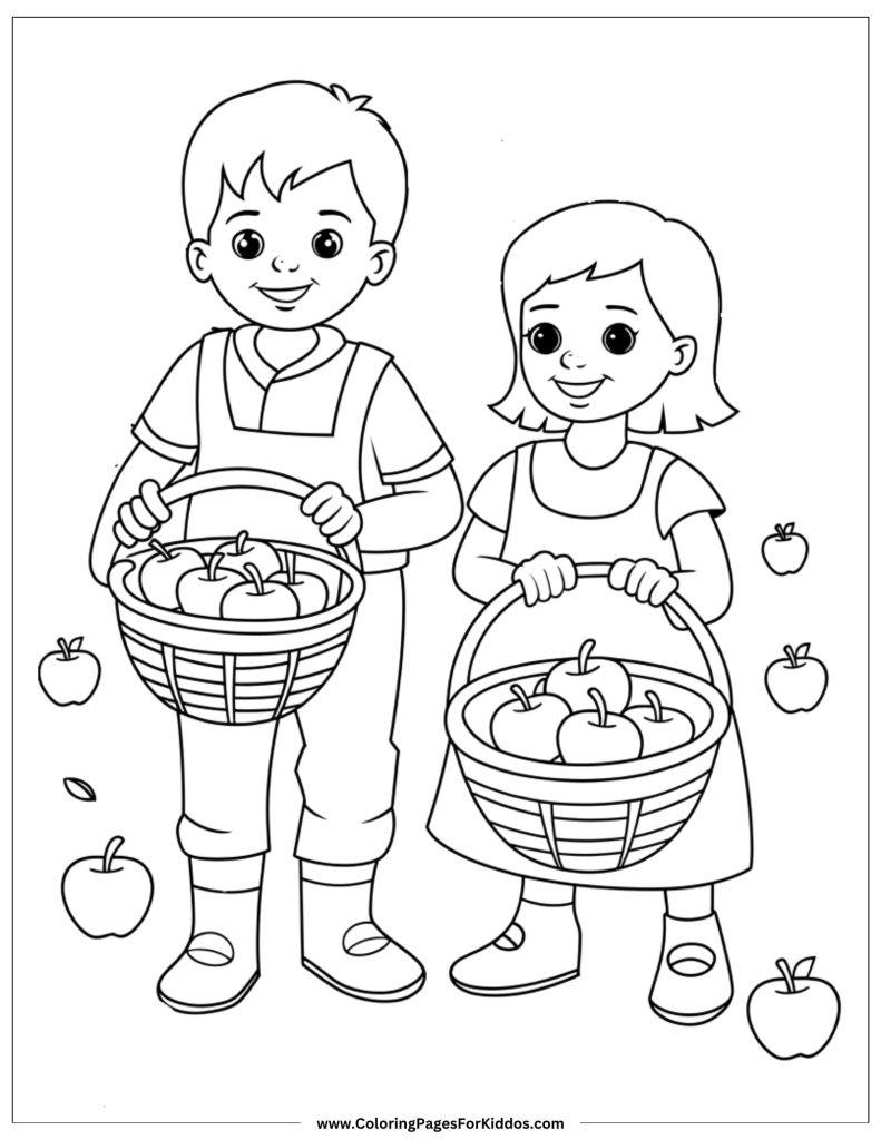 October Coloring Pages: 48 Free Printable PDFs