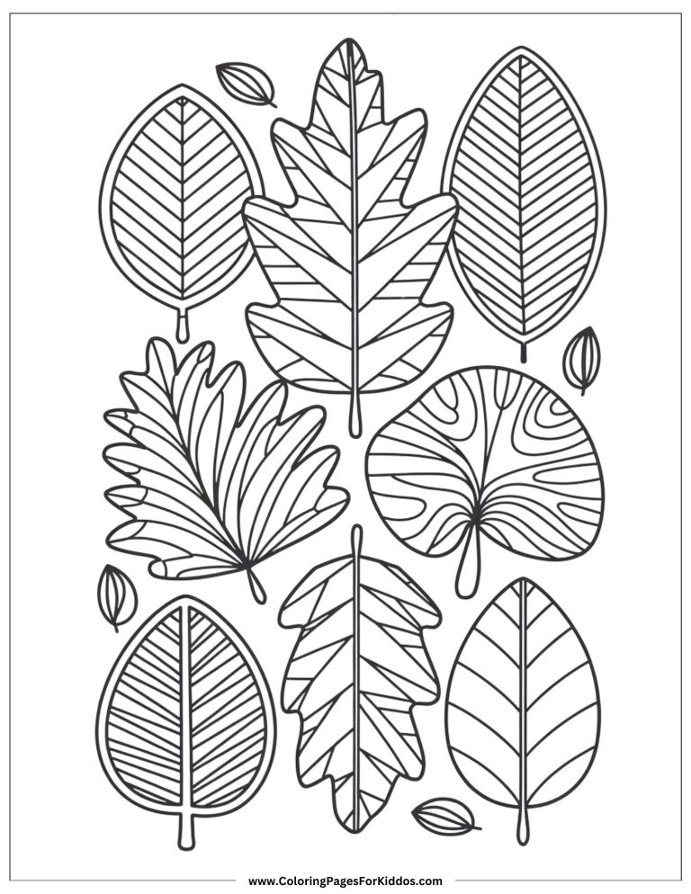 October Coloring Pages: 48 Free Printable PDFs