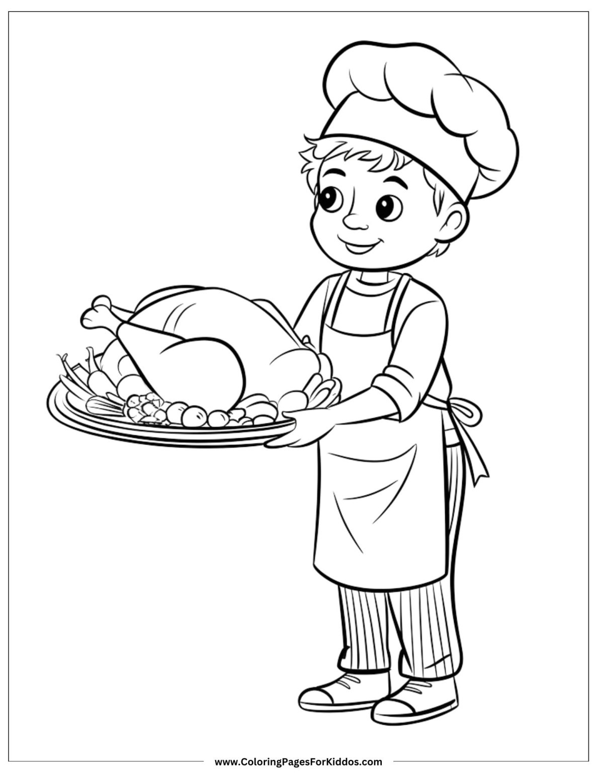 Thanksgiving Coloring Pages: 48 Free Printable PDFs