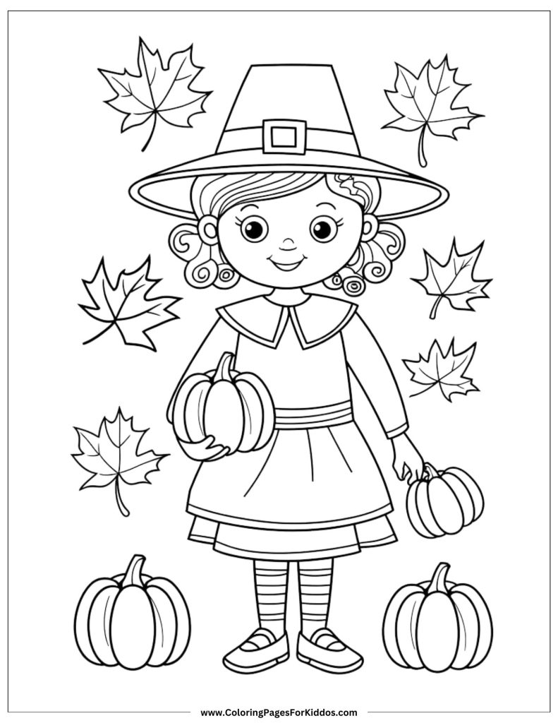 Thanksgiving Coloring Pages: 48 Free Printable PDFs