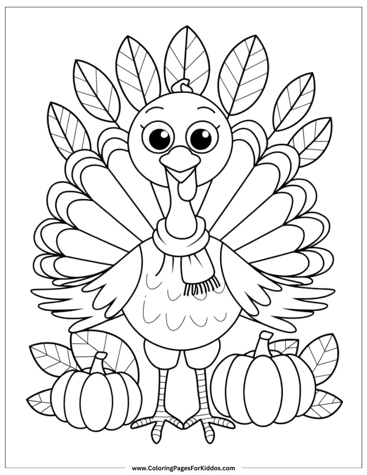 Thanksgiving Coloring Pages: 48 Free Printable PDFs