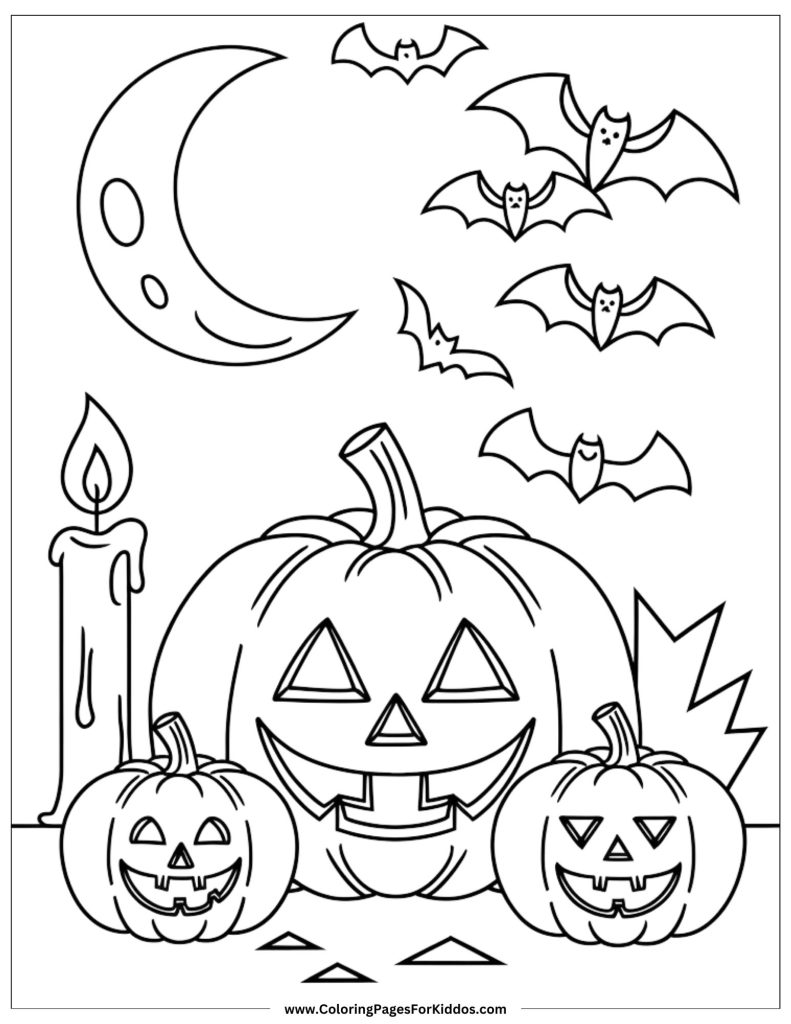 October Coloring Pages: 48 Free Printable PDFs