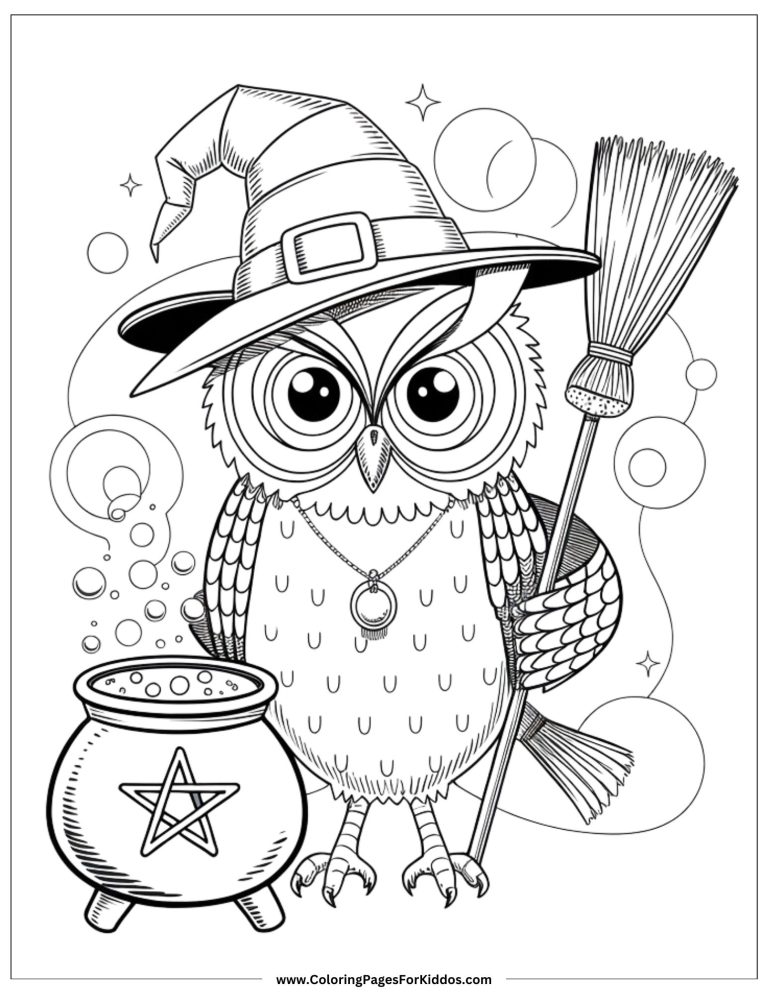 October Coloring Pages: 48 Free Printable PDFs