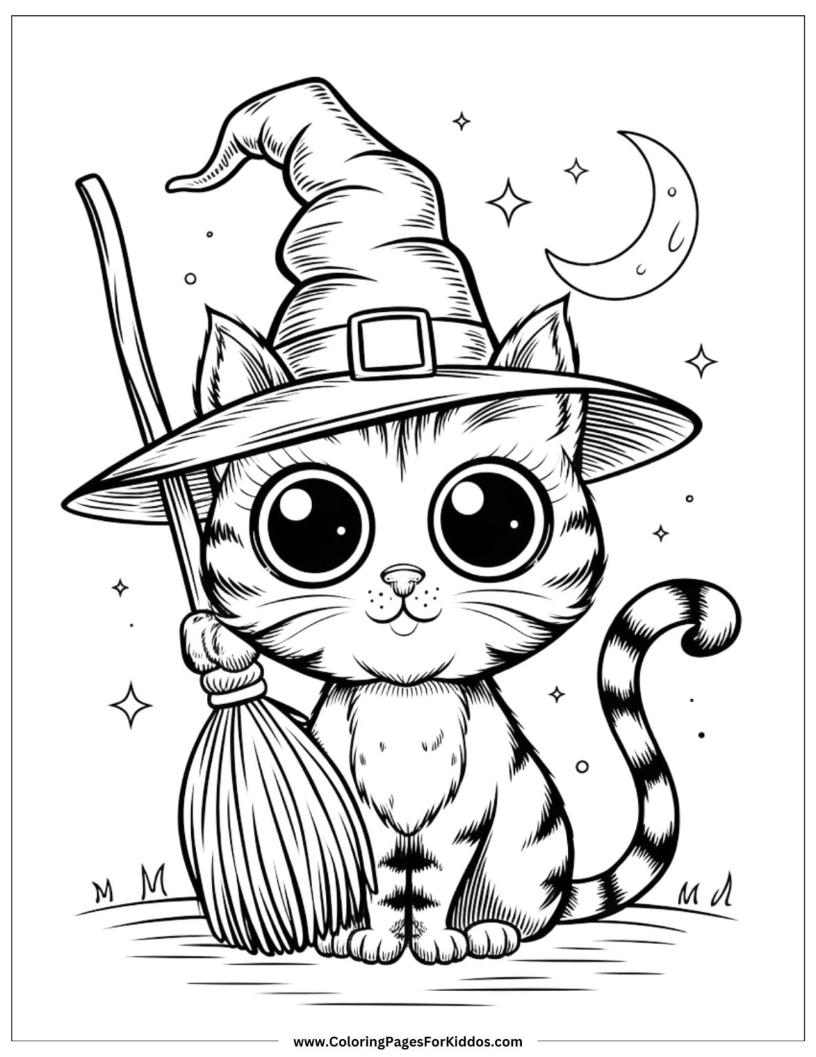 Witch Coloring Pages: 48 Free Printable PDFs