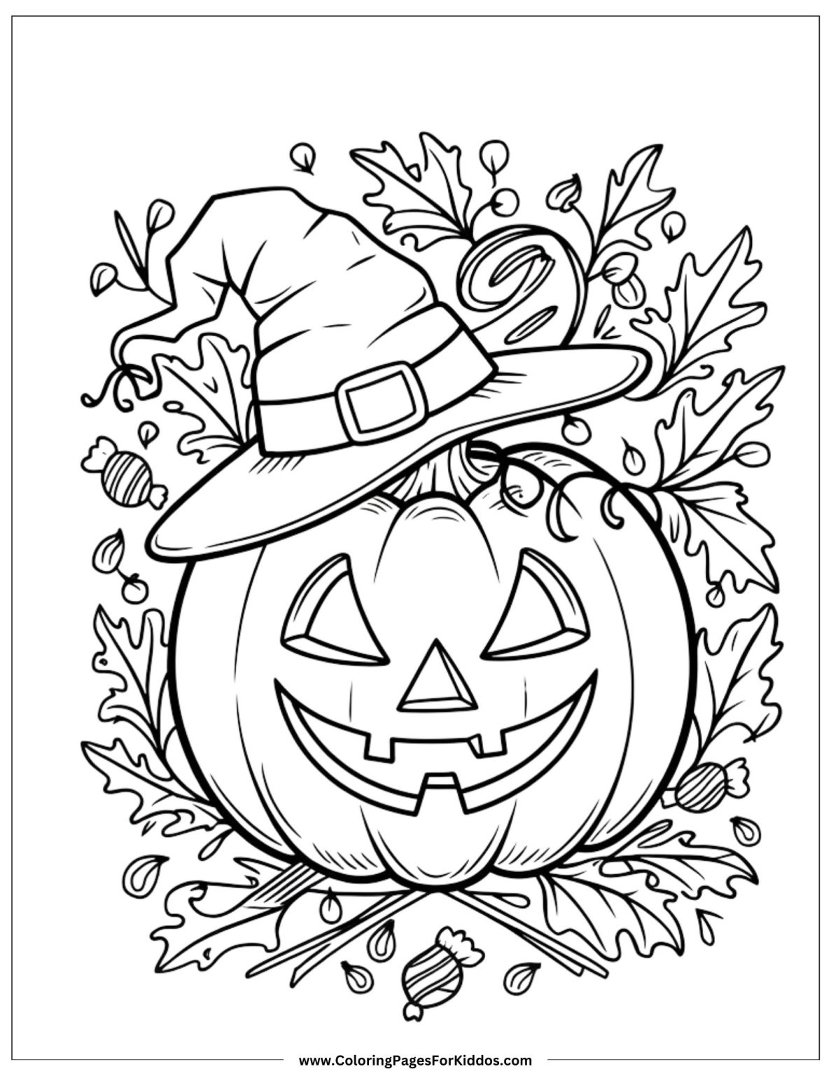 October Coloring Pages: 48 Free Printable PDFs