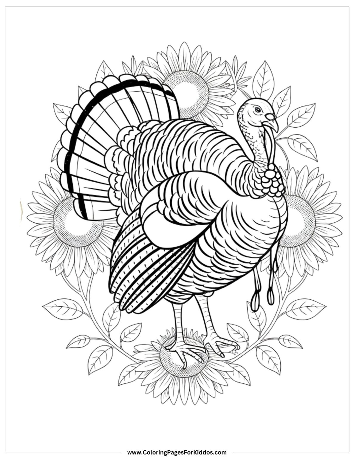 Thanksgiving Coloring Pages: 48 Free Printable PDFs