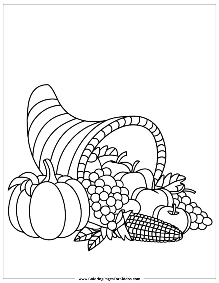 November Coloring Pages: 48 Free Printable PDFs