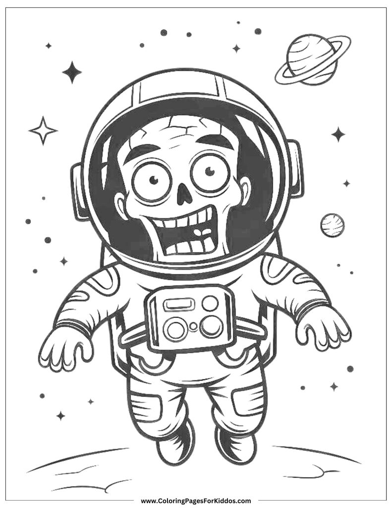 Zombie Coloring Pages: 48 Free Printable PDFs